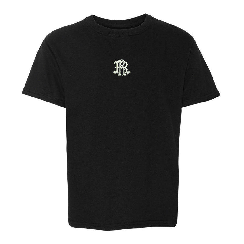 Filigree Embroidered Youth Tee - Motorcycle Baby Clothing