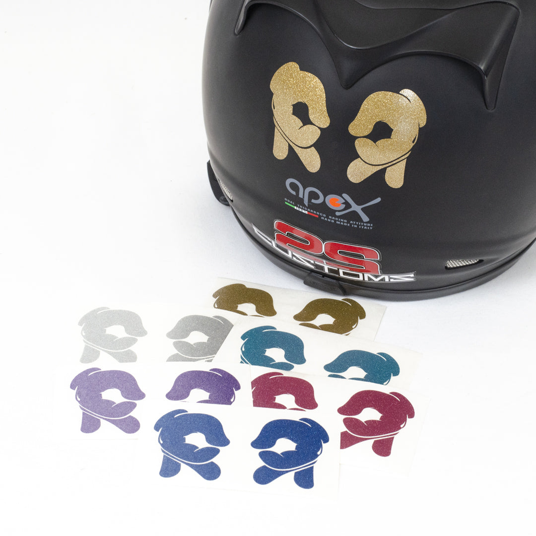 Ride Rich Glitter Vinyl - Custom Motorcycle Decals