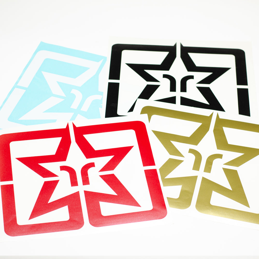 Ride Rich Emblem Vinyl Decal {Oversized} - Custom Motorcycle Decal