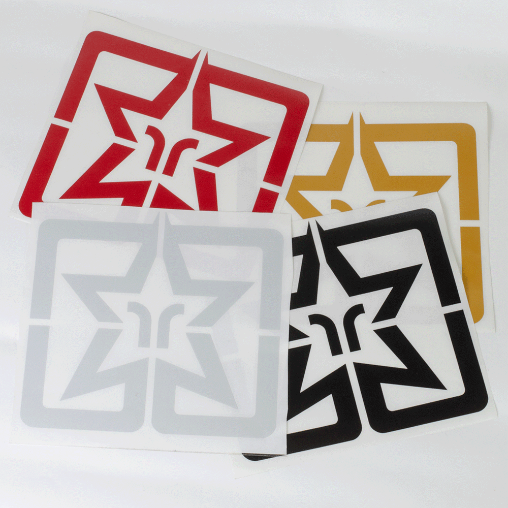 Ride Rich Emblem Vinyl Decal {Oversized} - Custom Motorcycle Decal